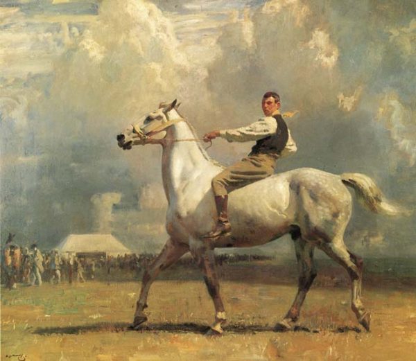Grandson of Munnings’ groom and model visits artist’s former home to ...